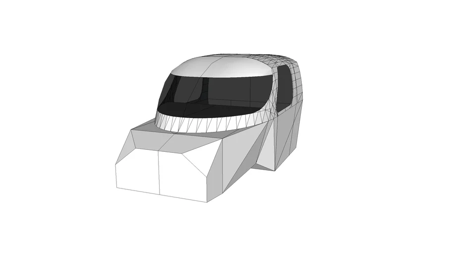 Cauto-Acarre LMP1 2014 monocoque | 3D Warehouse