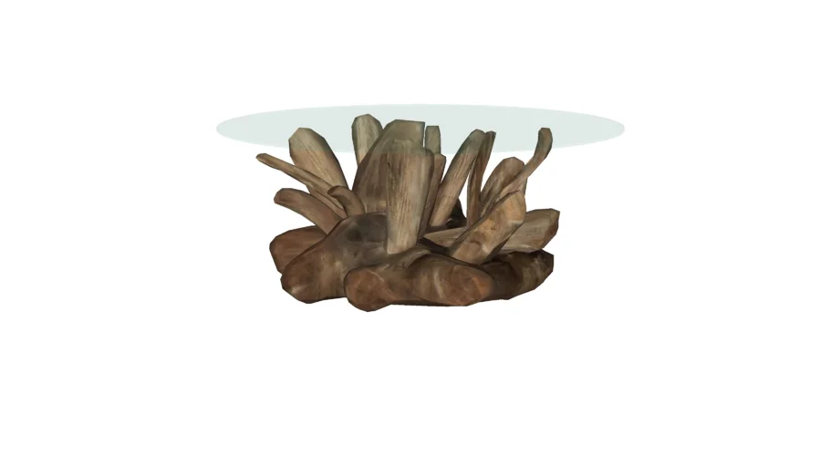 81842 Coffee Table Roots 100cm | 3D Warehouse
