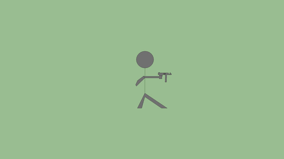 2d stick man | 3D Warehouse