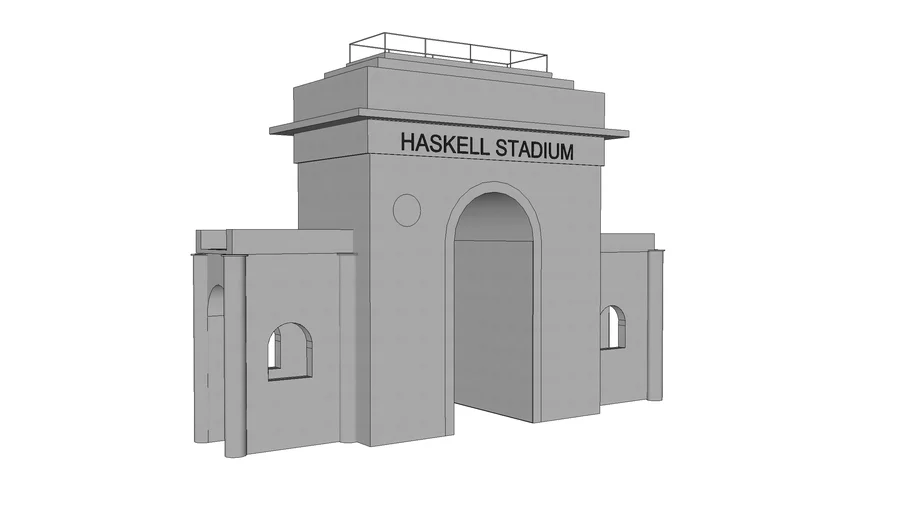 Haskell Memorial Arch | 3D Warehouse