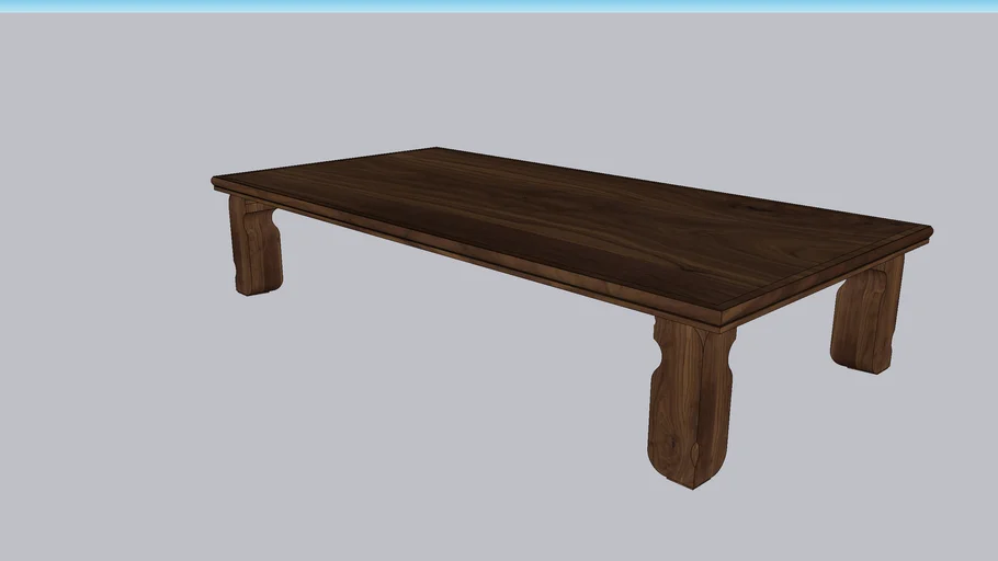 Japanese Coffee table | 3D Warehouse