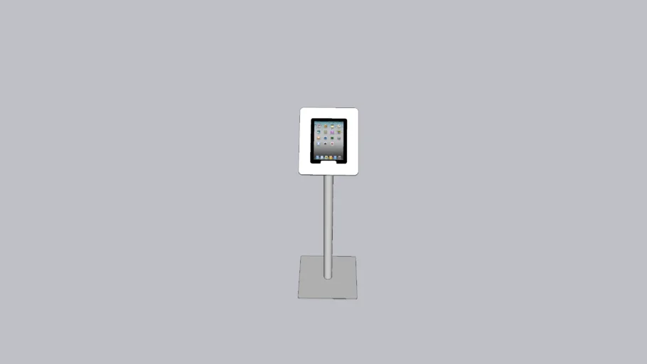 IPad Kiosk | 3D Warehouse