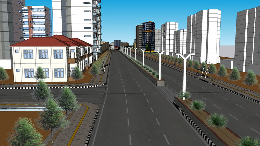 Sample Road | 3D Warehouse