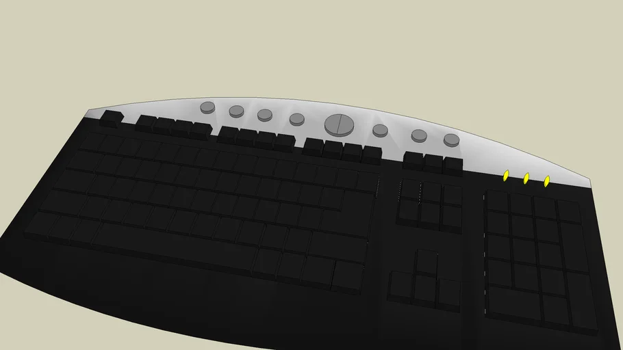 keyboard | 3D Warehouse