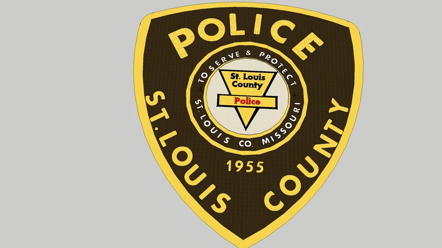 St. Louis County Police Patch | 3D Warehouse