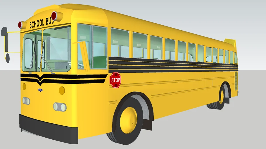 1966-1972 Gillig Bros. Transit Coach, WA-spec | 3D Warehouse