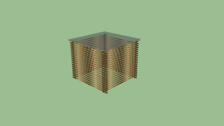 Stack Cocktail Table by Thomas Pheasant | 3D Warehouse