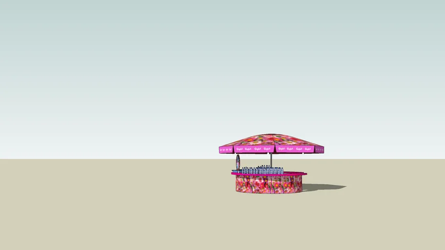 GI SMALL BOOTH | 3D Warehouse