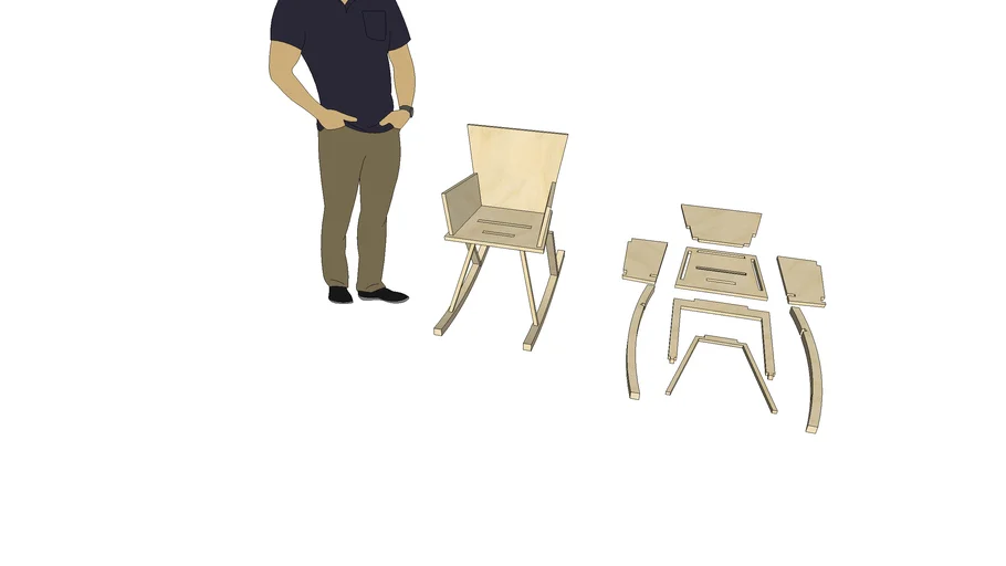 rocking chair | 3D Warehouse