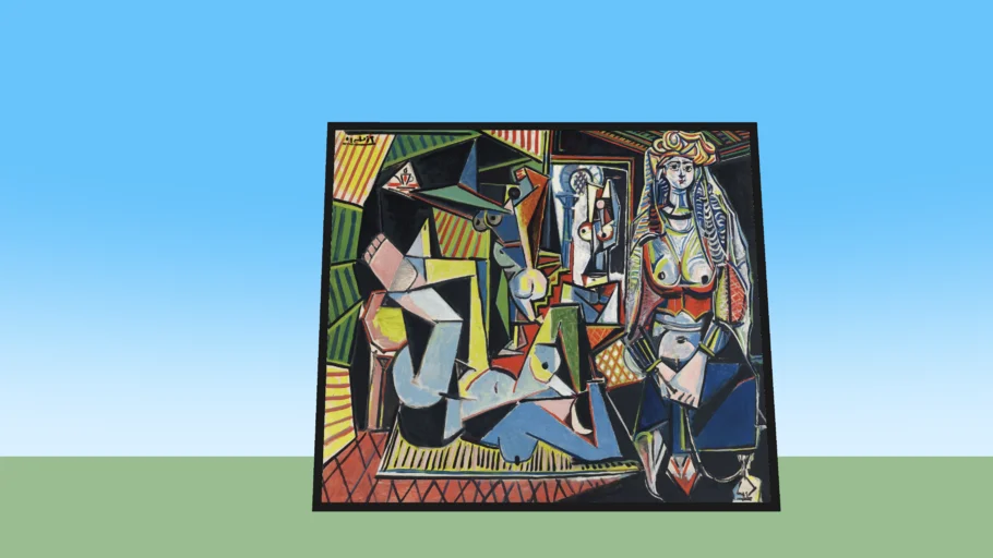 picasso paiting | 3D Warehouse