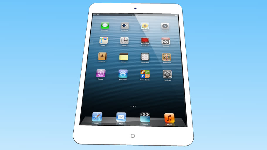 Apple iPad Mini | 3D Warehouse