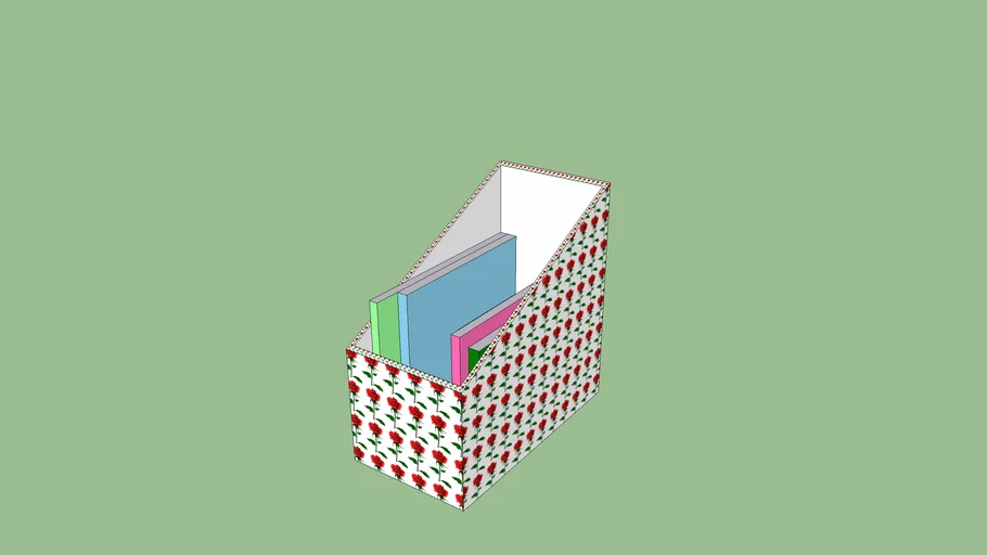box file - flowery | 3D Warehouse