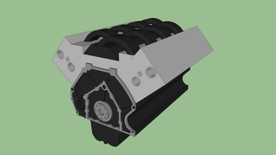 HMC V-8 Engine | 3D Warehouse