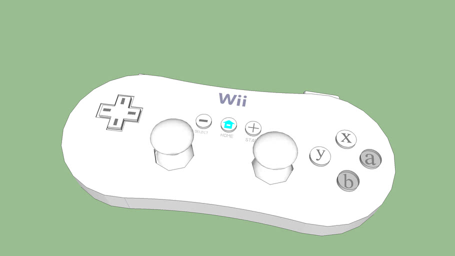 Wii Classic Controller | 3D Warehouse