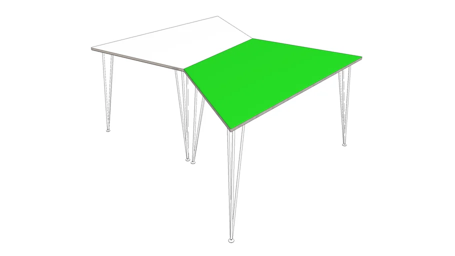 Ahrend p h i l i n k table by Voet Theuns architects | 3D Warehouse