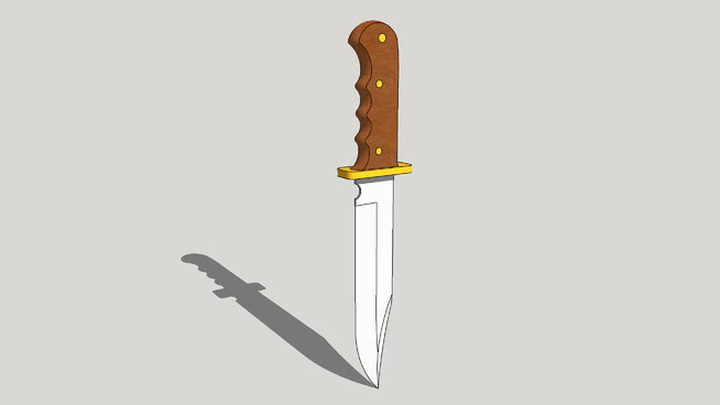 Bowie Knife | 3D Warehouse
