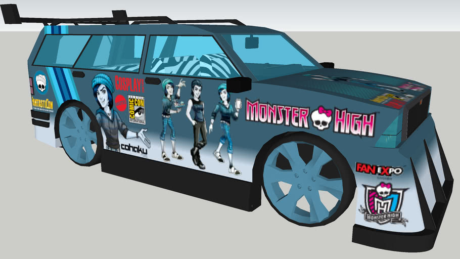 Monster High Invisi Billy Car | 3D Warehouse