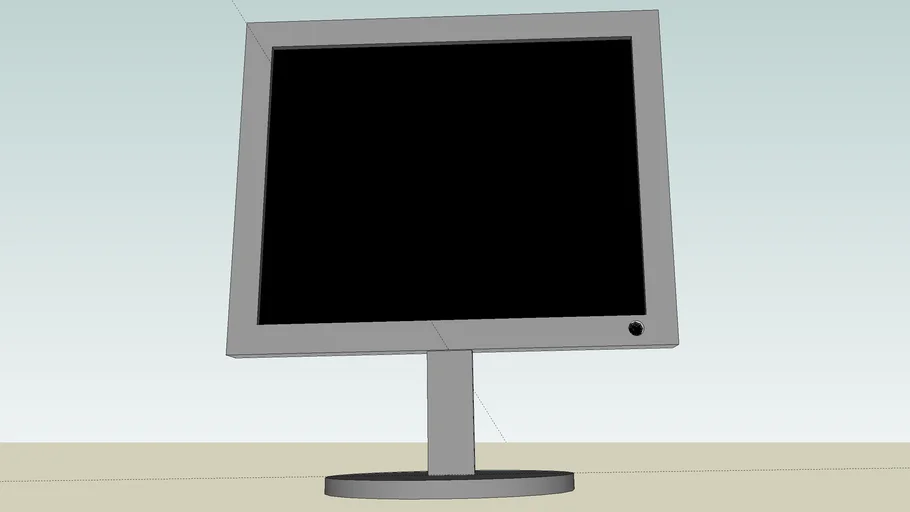 Flat Panel Monitor | 3D Warehouse