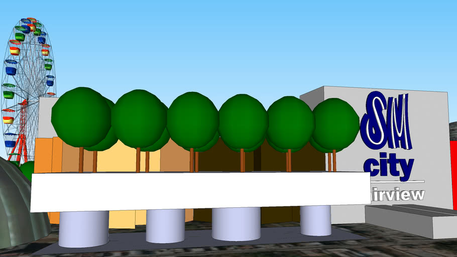 SM City Fairview (My own version) | 3D Warehouse