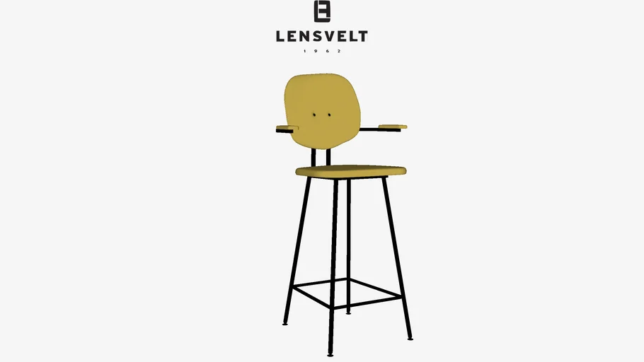 M. Baas - 902 stool 75 H | 3D Warehouse