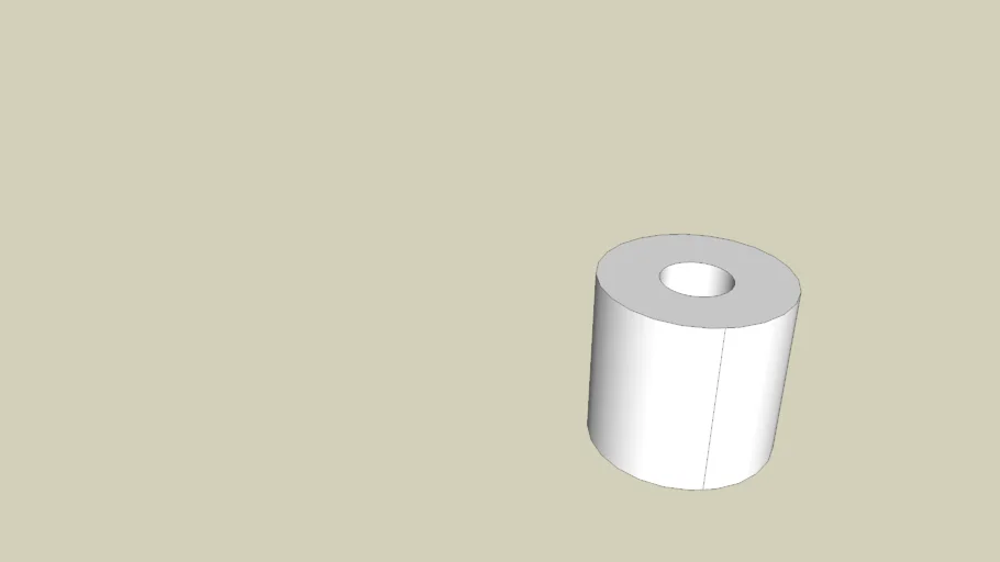 Giant roll of toilet paper! | 3D Warehouse