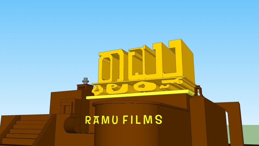 Ramu Films 2017 Logo Remake | 3D Warehouse