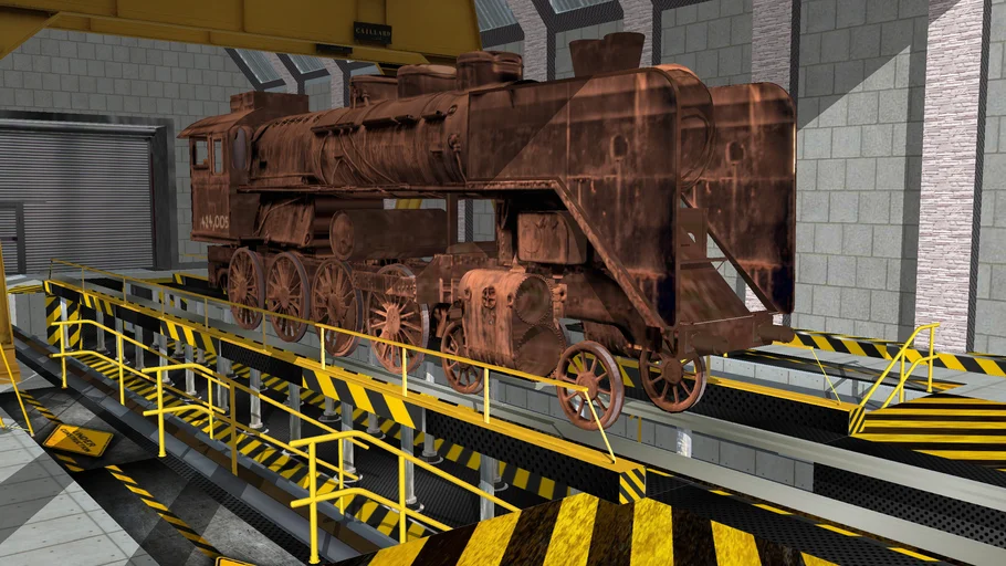 '- Locomotives - by Mylyn .. 'Mav 424 005'... Rescue Begins ...