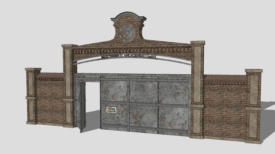 Factory Gate | 3D Warehouse
