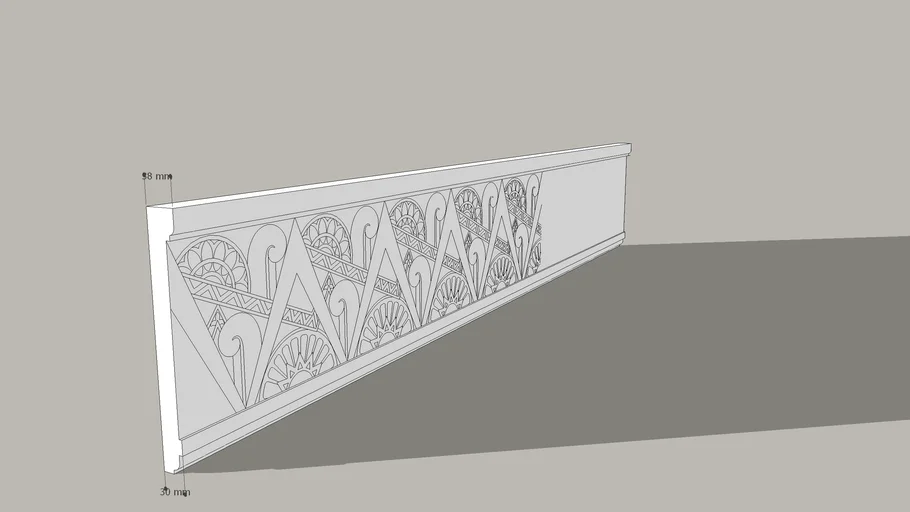 Profil Art Deco | 3D Warehouse