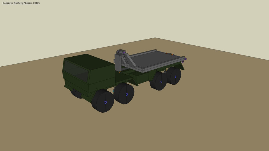 DROPS (Demountable Rack Offload and Pickup System) | 3D Warehouse