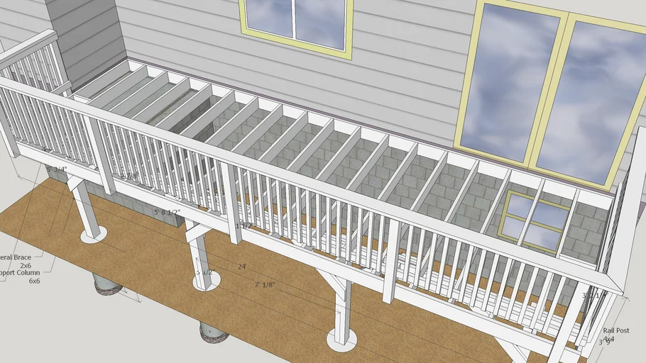 Deck Design | 3D Warehouse