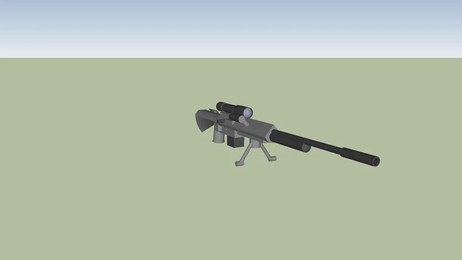 LIGHT SNIPER RIFLE | 3D Warehouse