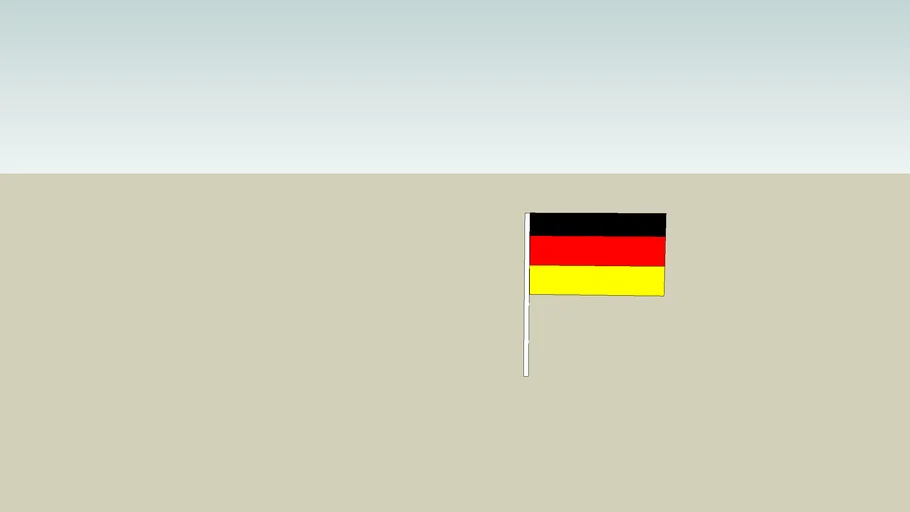 German flag | 3D Warehouse