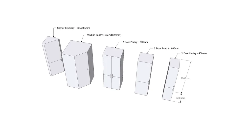 Placemakers Kitchen Cabinets 3 | 3D Warehouse