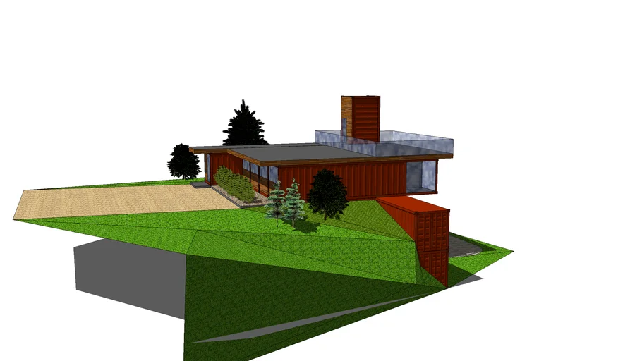 SC Cantilever House | 3D Warehouse