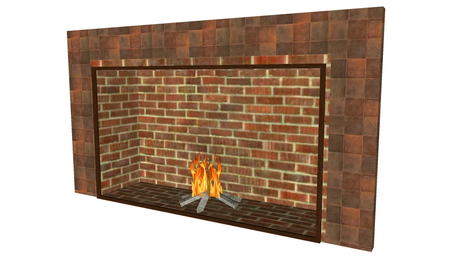 Fireplace 6ftx3ft6in - Detailed | 3D Warehouse