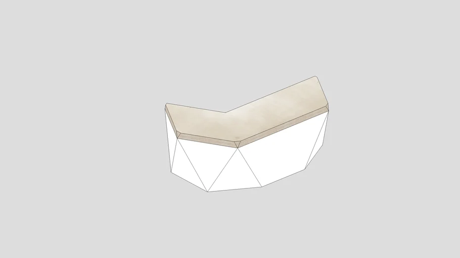 manager table Hexagon 02 | 3D Warehouse