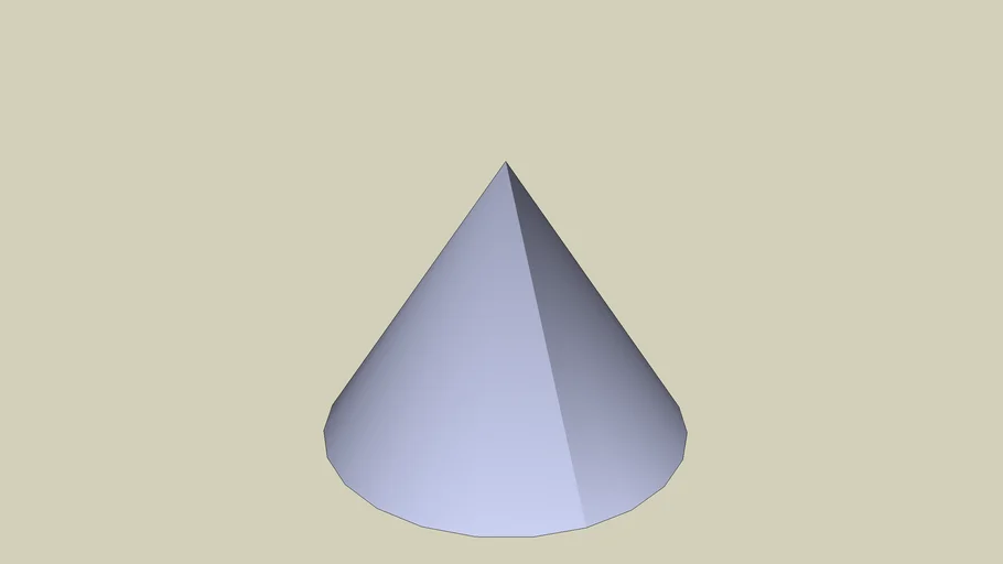 cone | 3D Warehouse