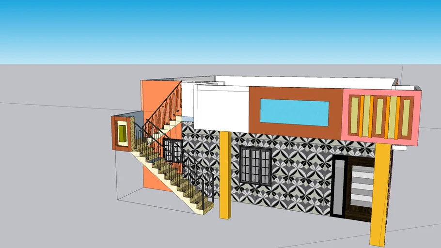 glass railing | 3D Warehouse