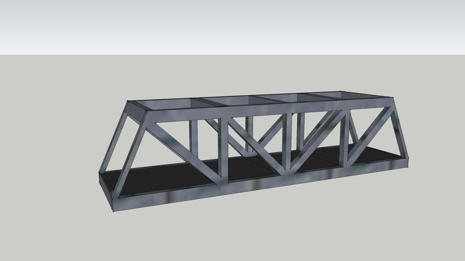 Truss Bridge By The Awesome Myself | 3D Warehouse