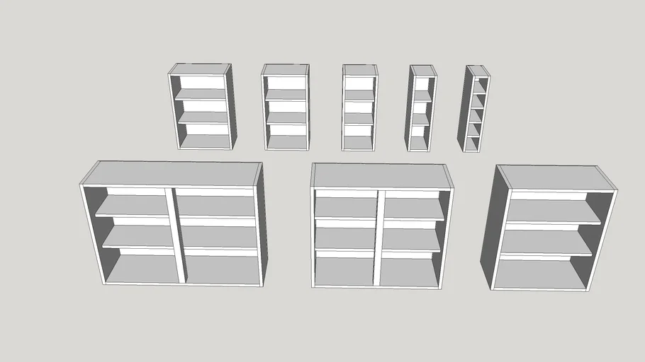 Kitchen Wall Units | 3D Warehouse