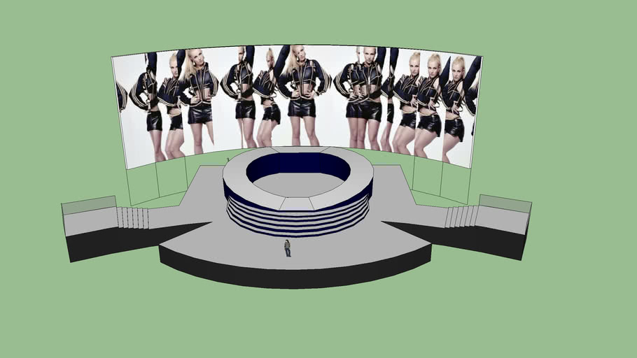 Circle Stage | 3D Warehouse