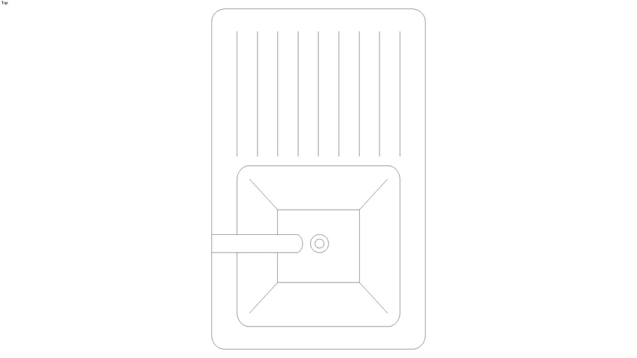 2D EVIER SIMPLE | 3D Warehouse