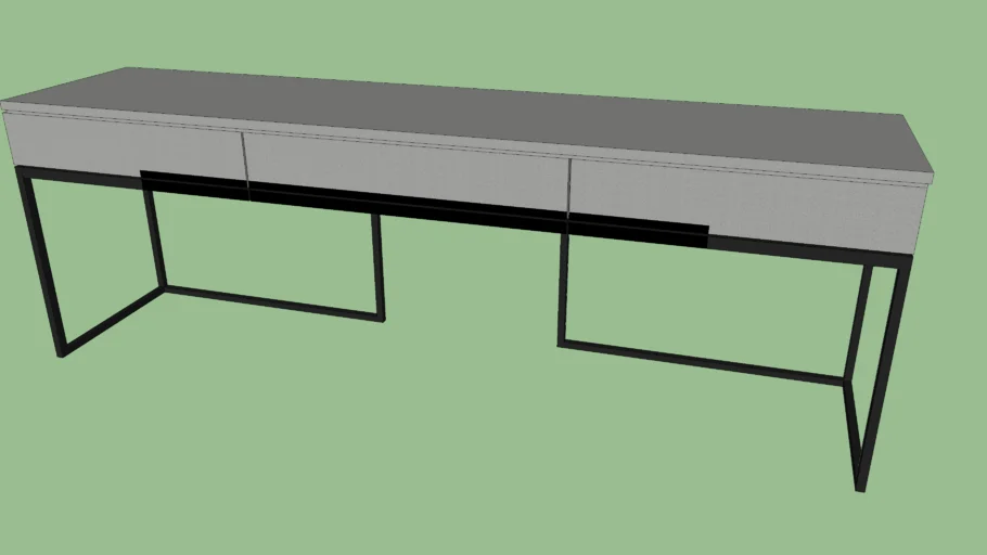 CONSOLE TABLE | 3D Warehouse