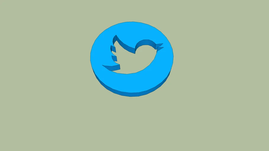 TWITTER LOGO | 3D Warehouse