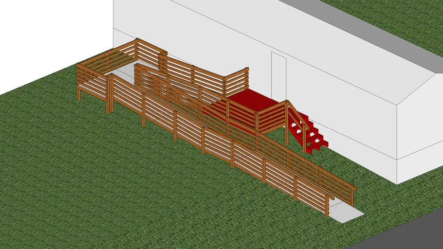 Wheelchair ramp - Stanley 10/15/2011 | 3D Warehouse
