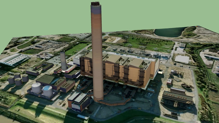 Littlebrook D Power Station, Kent | 3D Warehouse
