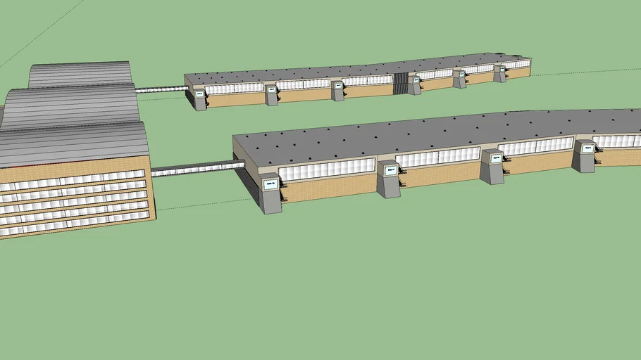 Airport terminal building | 3D Warehouse