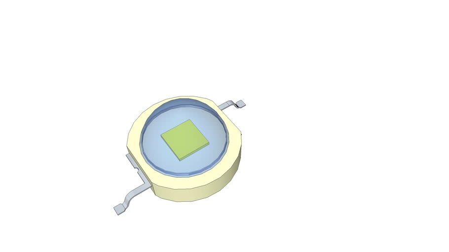 1 watt high power LED model | 3D Warehouse