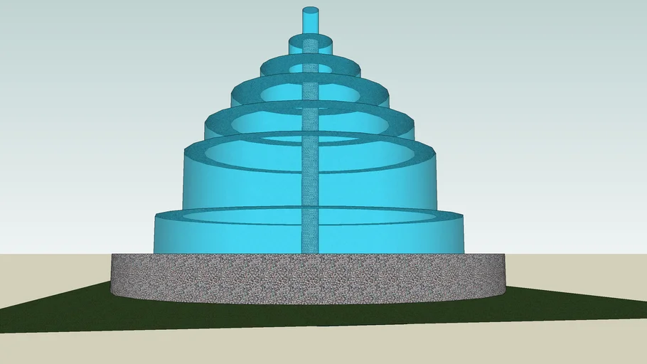 fountain made by fraser simpson | 3D Warehouse